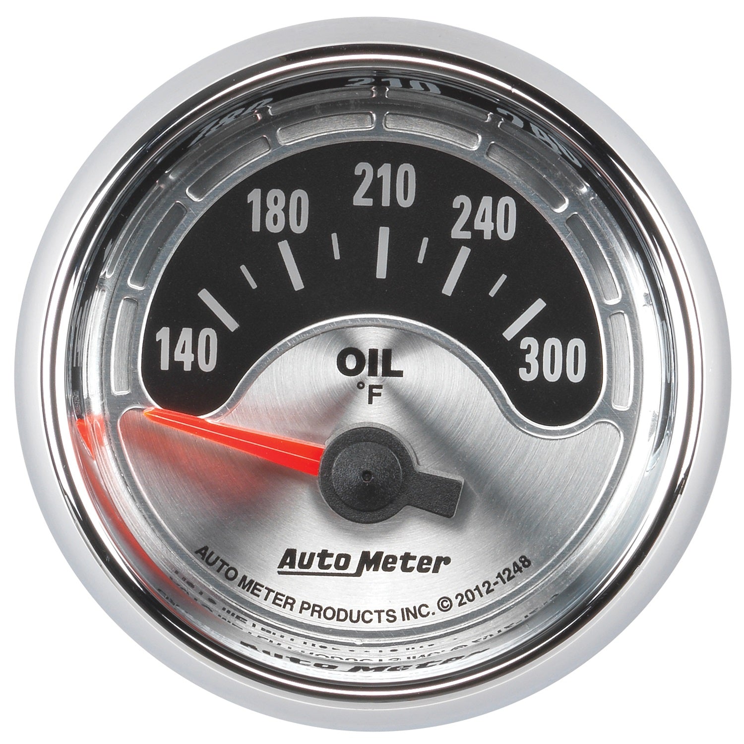 AutoMeter 2-1/16 in. OIL TEMPERATURE 140-300 Fahrenheit AMERICAN MUSCL ...