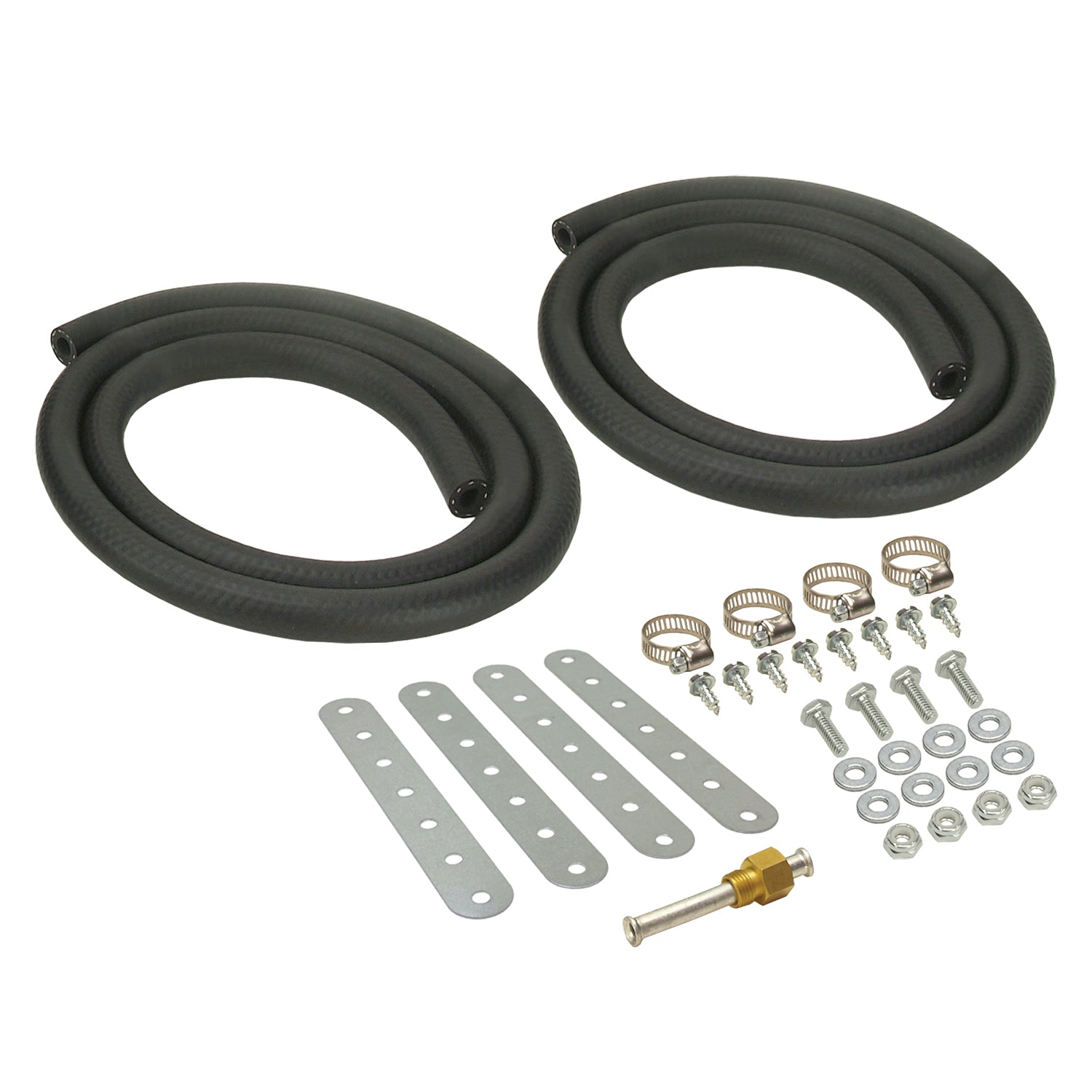 Derale Rigid Transmission Cooler Mount Kit, 11/32" 13064 – Milky ...