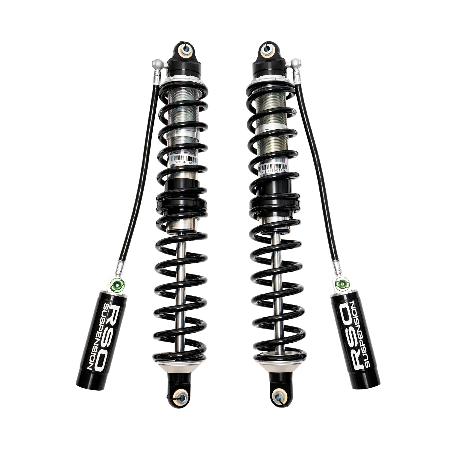 Raptor Series RSO Rear 2.5 Coilover Adjustable Remote Reservoir Dual R ...