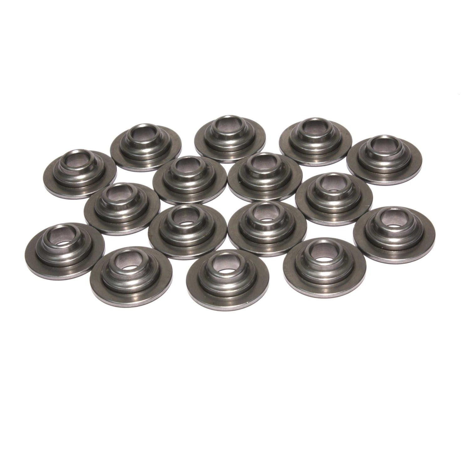 COMP Cams 10 Tool Steel Retainer Set of 16 for All Valves w/ 26056 Spr ...