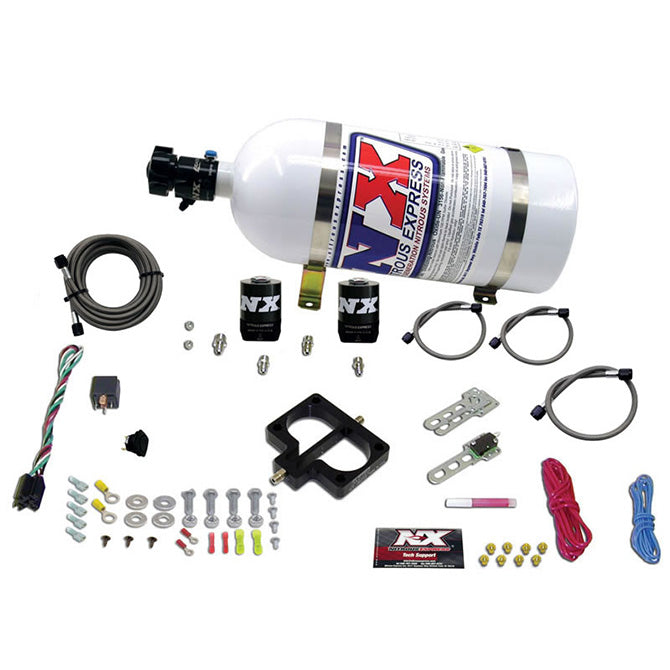 Nitrous Express DODGE TBI PLATE SYSTEM (MAGNUM ENGINE) W/ 10LB BOTTLE ...