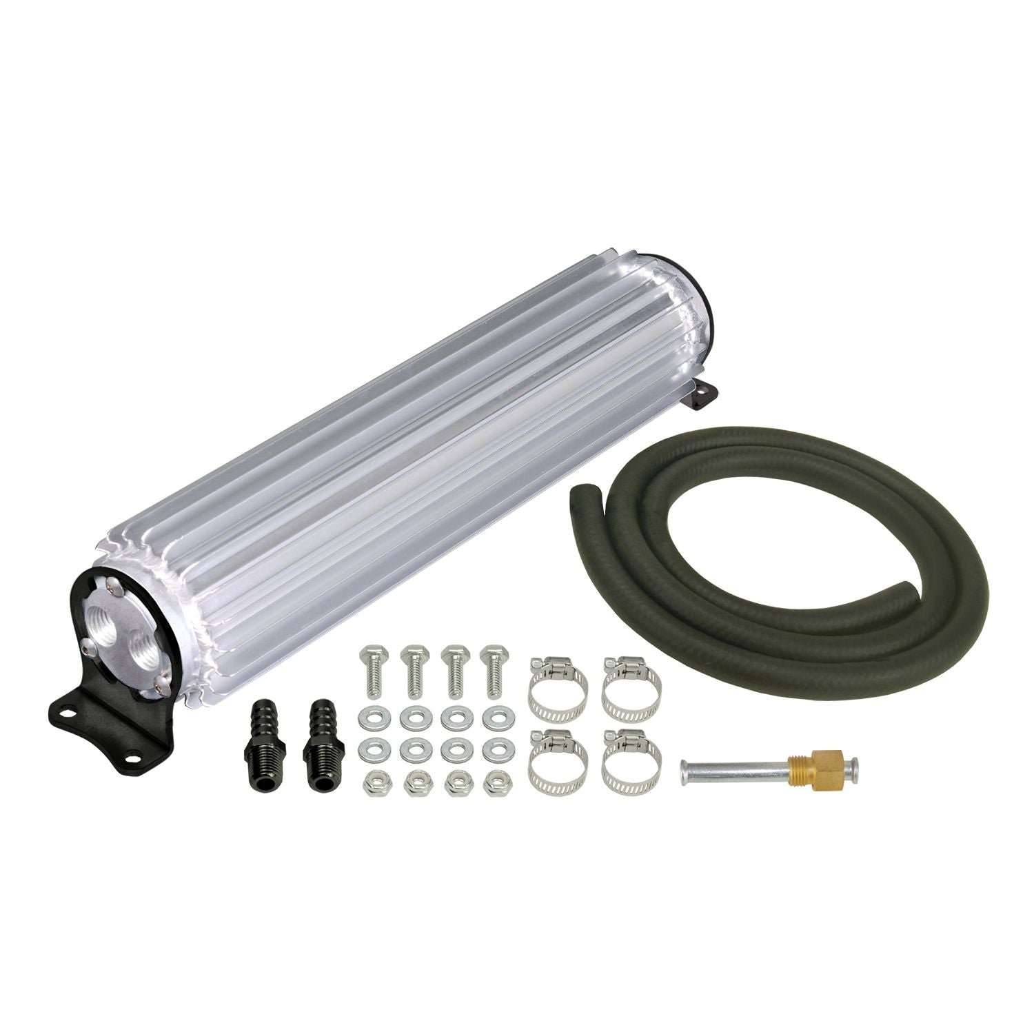 Derale 2 Pass 12" Heat Sink Transmission Cooler Kit 13263 – Milky ...