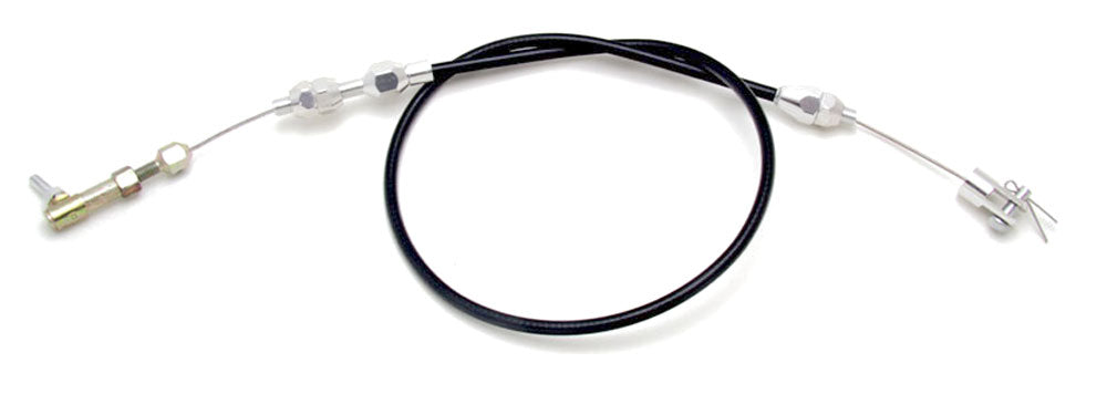 Trans-Dapt Performance Throttle Cable Kit 24 In. Universal Black Housi ...