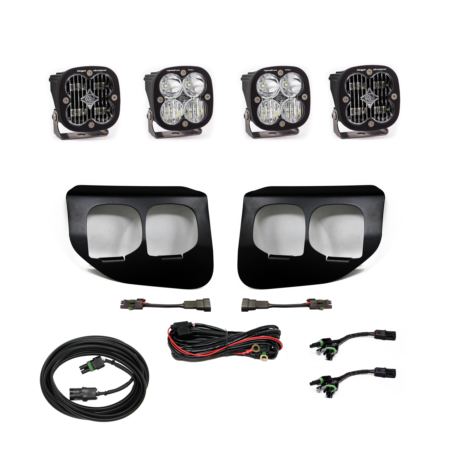 Baja Designs Squadron SAE/Pro Fog Pocket Light Kit 447736 – Milky ...