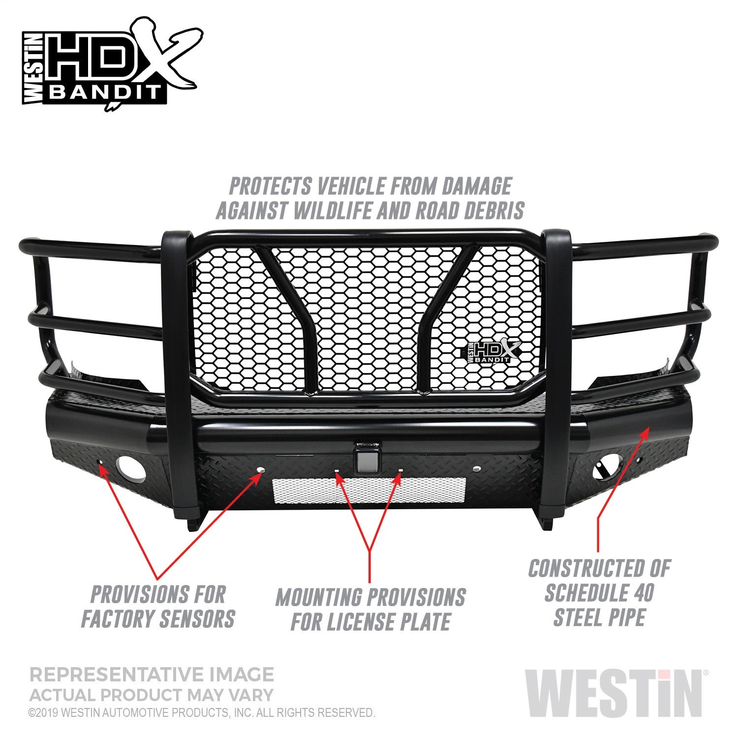 WESTIN HDX Bandit Front Bumper 58-31135 – Milky Motorsports