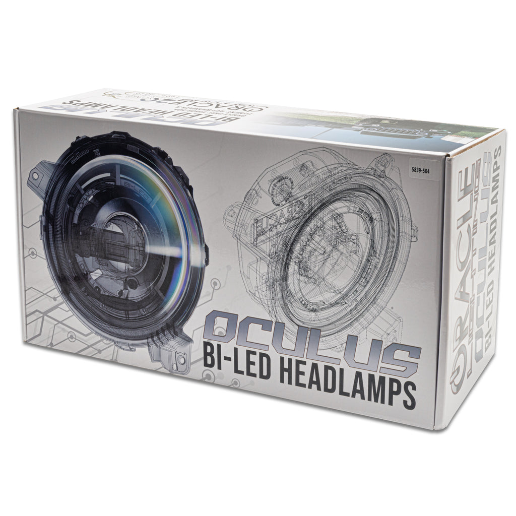 Oracle Lighting 5839-504-PSC - Oracle Oculus Headlamps – Milky Motorsports