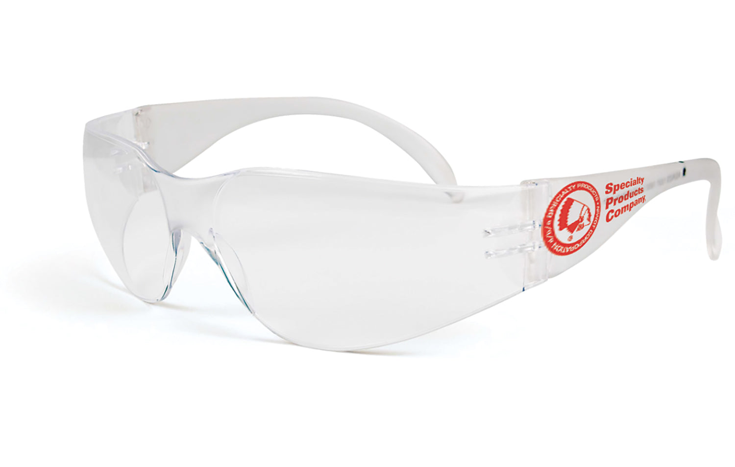 SPC LOGO SAFETY GLASSES – Milky Motorsports