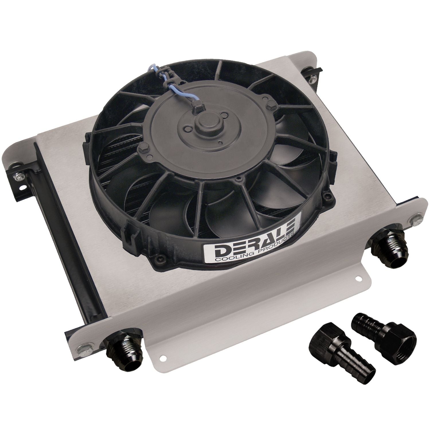 Derale 25 Row Hyper-Cool Remote Fluid Cooler, -10AN 15865 – Milky ...