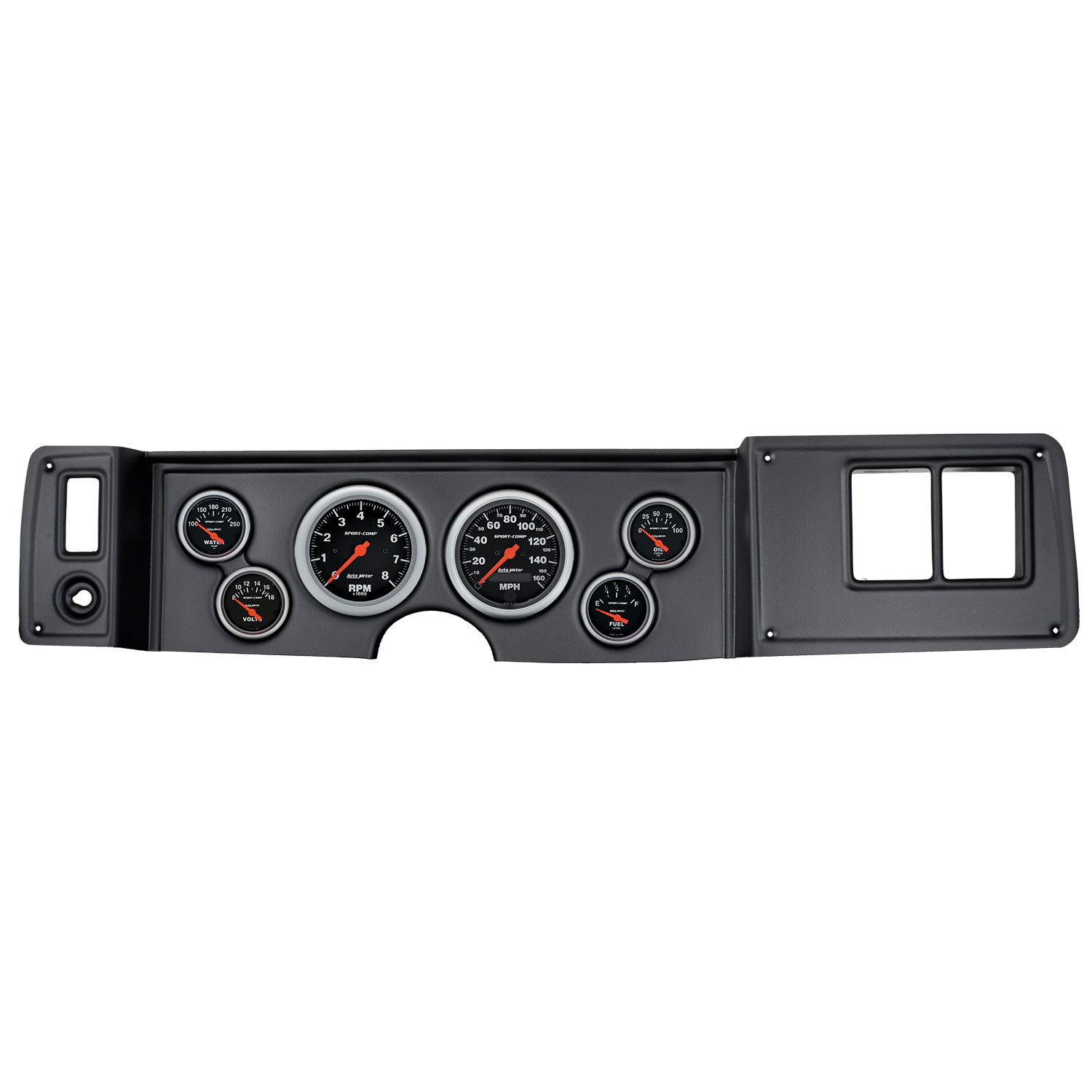 AutoMeter 6 GAUGE DIRECT-FIT DASH KIT CAMARO 79-81 SPORT-COMP 7023-SC ...