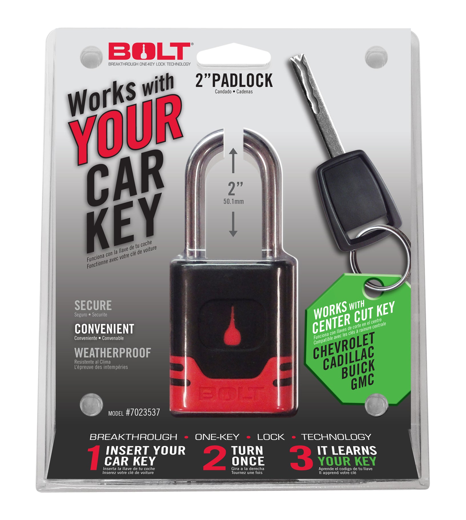 BOLT Padlock GM Center Cut 7023537 – Milky Motorsports