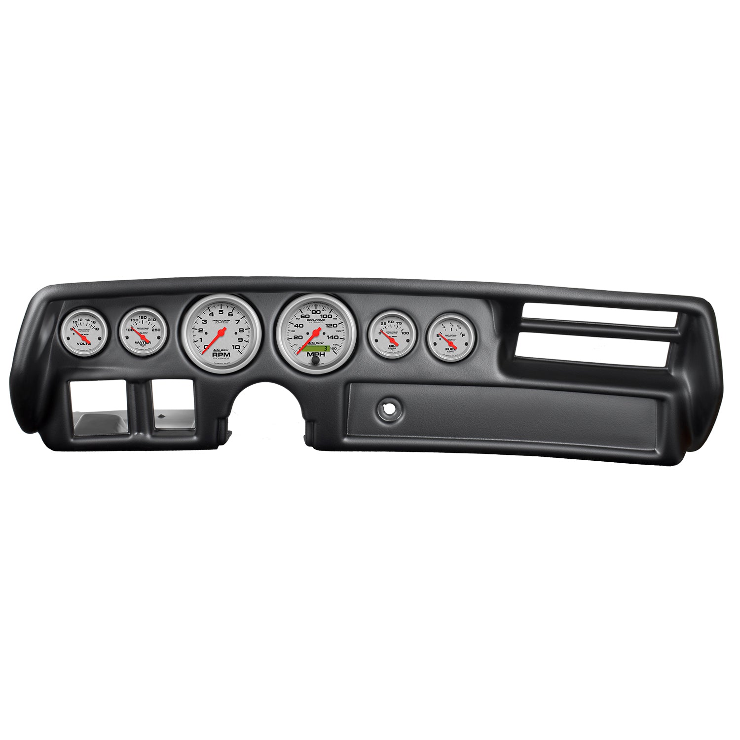 AutoMeter 6 GAUGE DIRECT-FIT DASH KIT CHEVELLE / EL CAMINO / MALIBU 70 ...