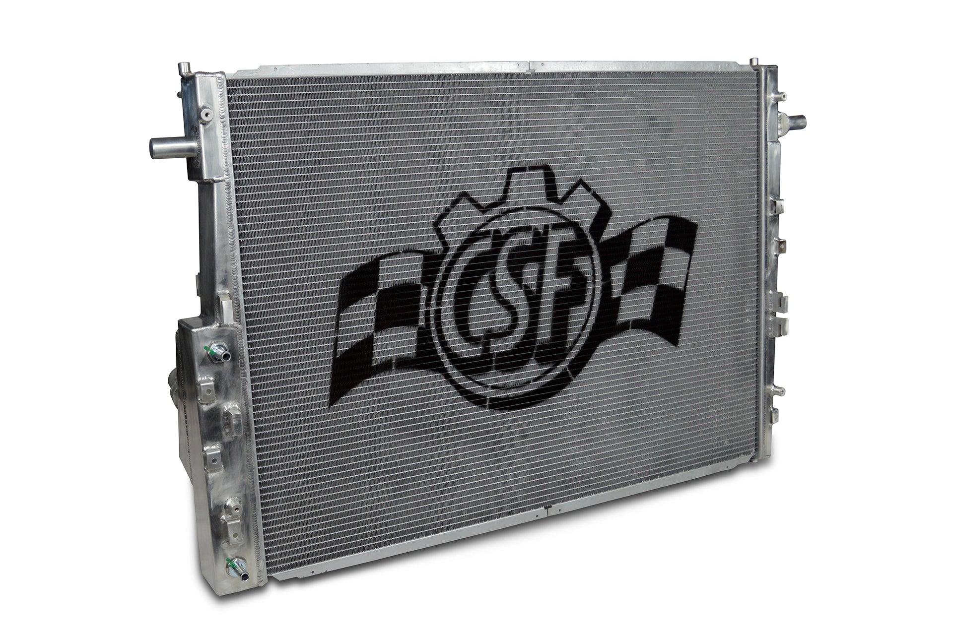 CSF Cooling Racing 08-10 Ford Super Duty 6.4L Turbo Diesel All-Aluminu ...