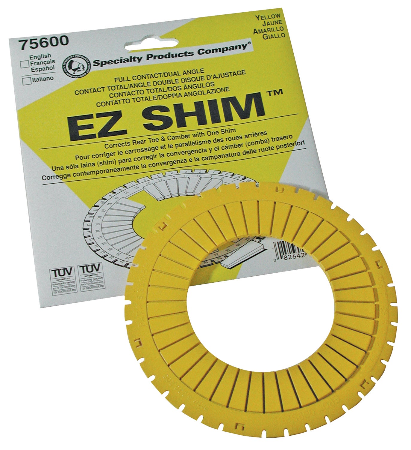 Specialty Products Company DUAL ANGLE SHIM (YELLOW) – Milky Motorsports