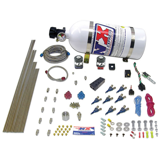 Nitrous Express V8AN GASOLINE EFI (100-150-200-300-400-500HP) WITH COM ...