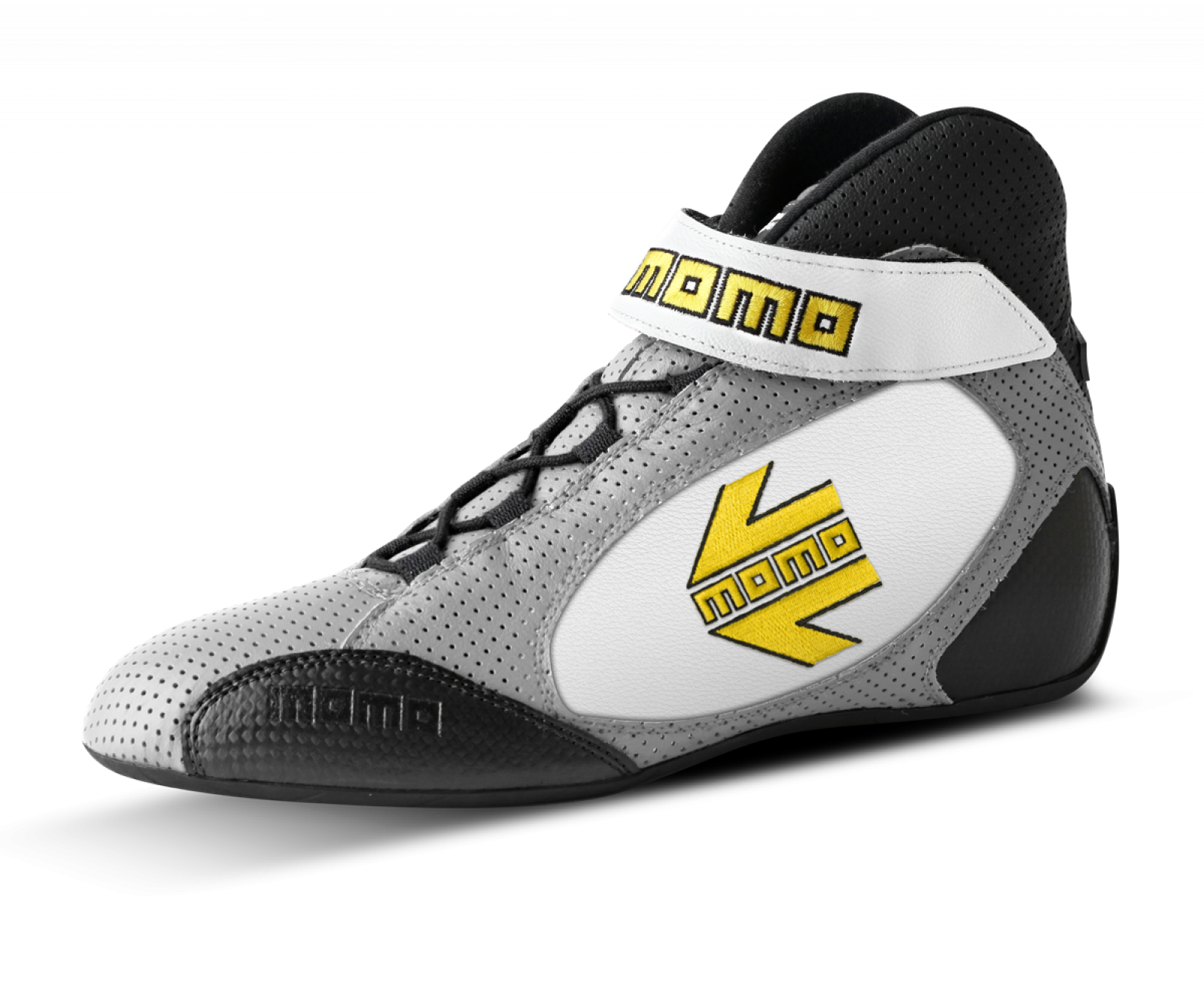 MOMO GT Pro Racing Shoe Grey/White Size 42 R576 G42 – Milky Motorsports