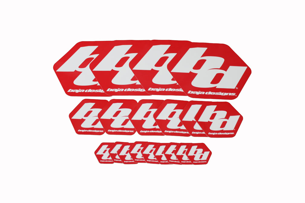 Baja Designs Sticker Pack 900091 – Milky Motorsports