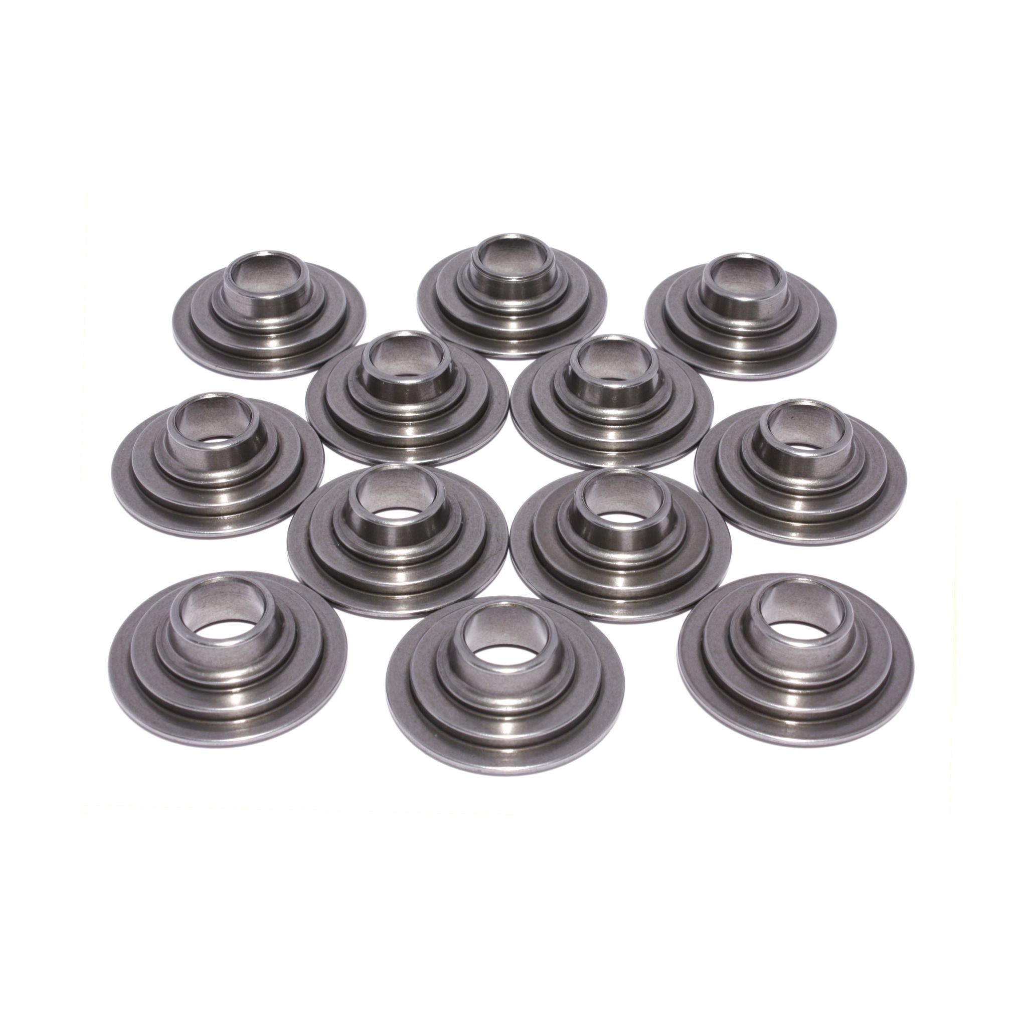 COMP Cams 10 Degree Tool Steel Retainer Set of 16 All Valves w/ 1.500 ...