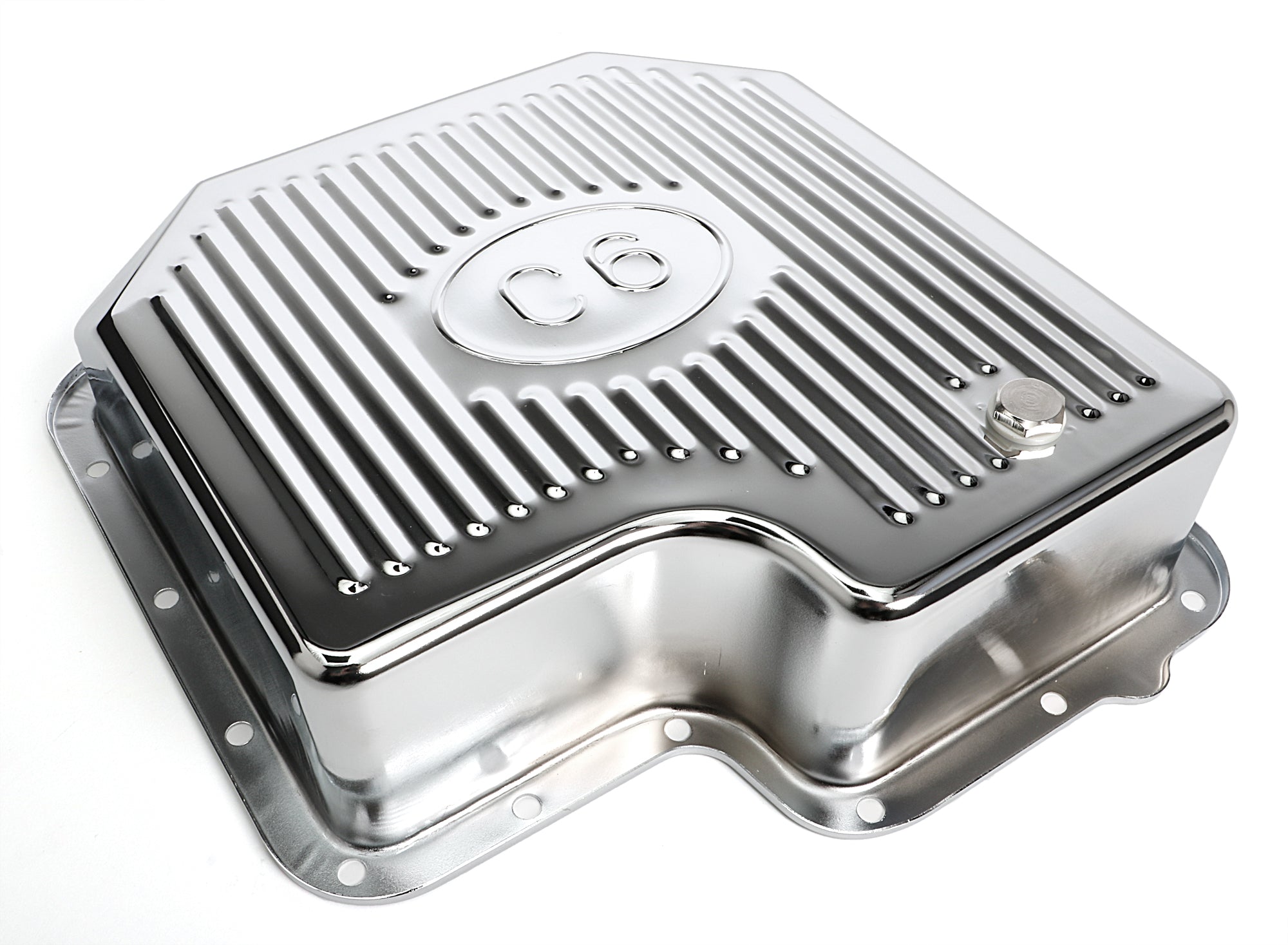 Trans-Dapt Performance Chrome Steel Extra Capacity Transmission Pan; F ...