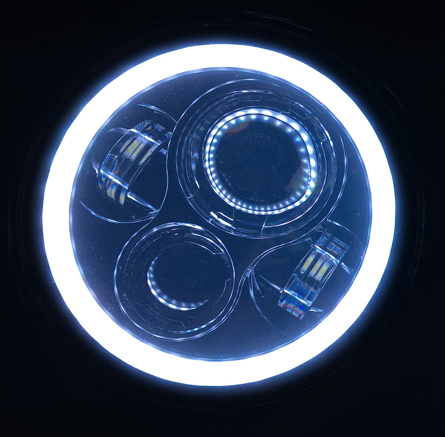 Quake LED - QTE960 - Jeep Wrangler JL/Gladiator 9 Inch Headlights W/ W ...