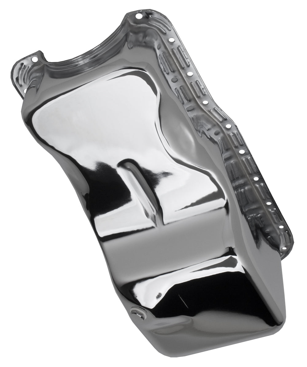 Trans-Dapt Performance Chrome Oem-Style Oil Pan- Ford 351W; Stock Capa ...