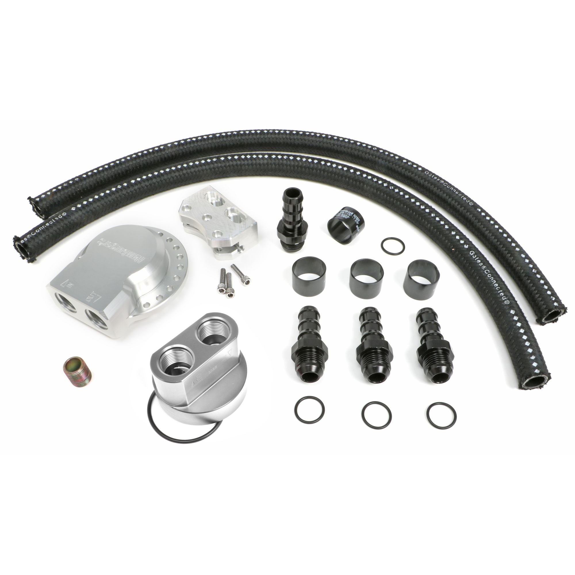 HAMBURGER'S PERFORMANCE PRODUCTS BILLET ALUMINUM MULTI-POSITION OIL FI ...