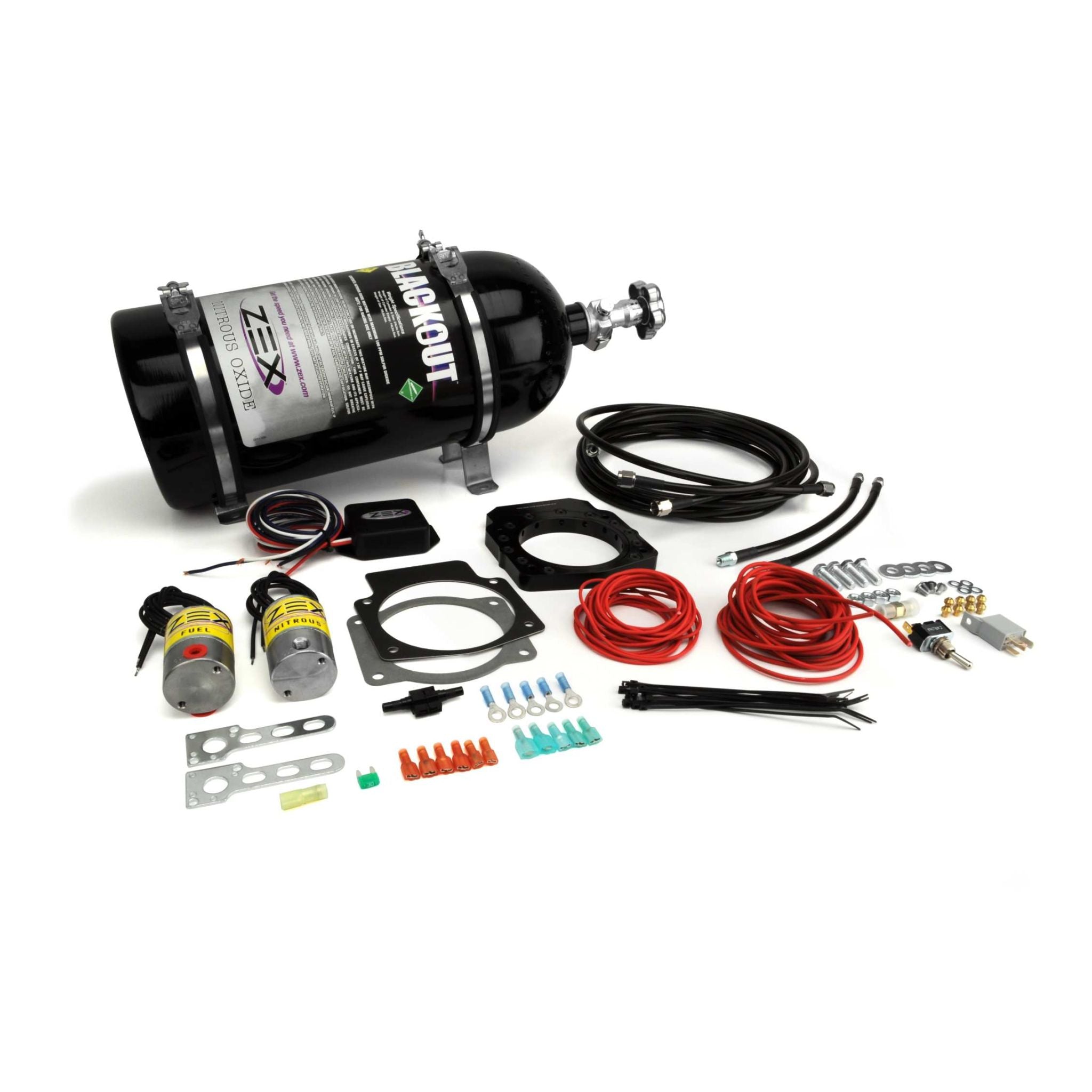 ZEX LS Series Perimeter Plate Nitrous System (Throttle By Wire) 82195 ...