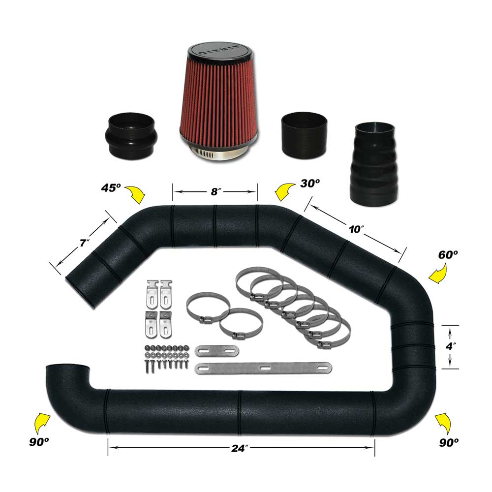 AIRAID AIR-101-352 Universal Air Intake Kit – Milky Motorsports