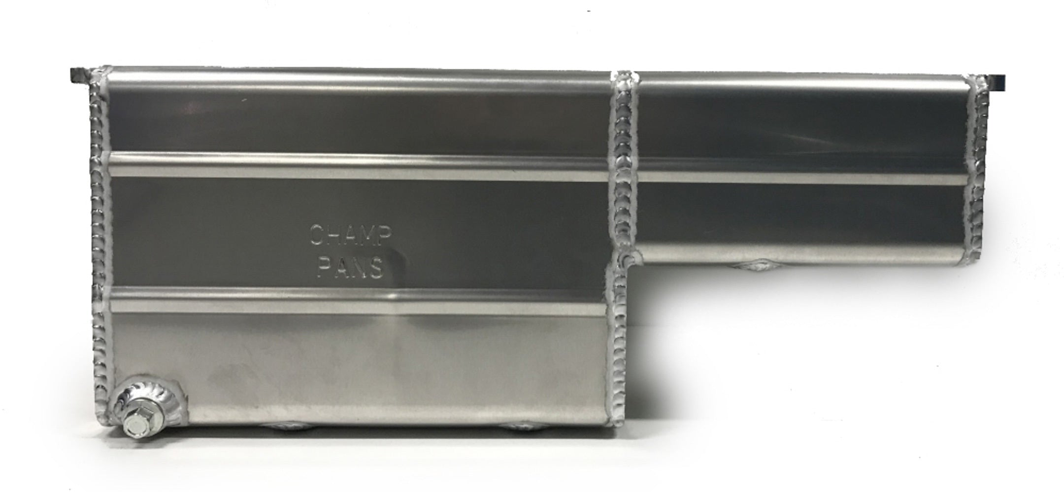 CHAMP PANS SBC 8qt Alm CT Oil Pan w/Kickout CHAPRO1150KO – Milky ...