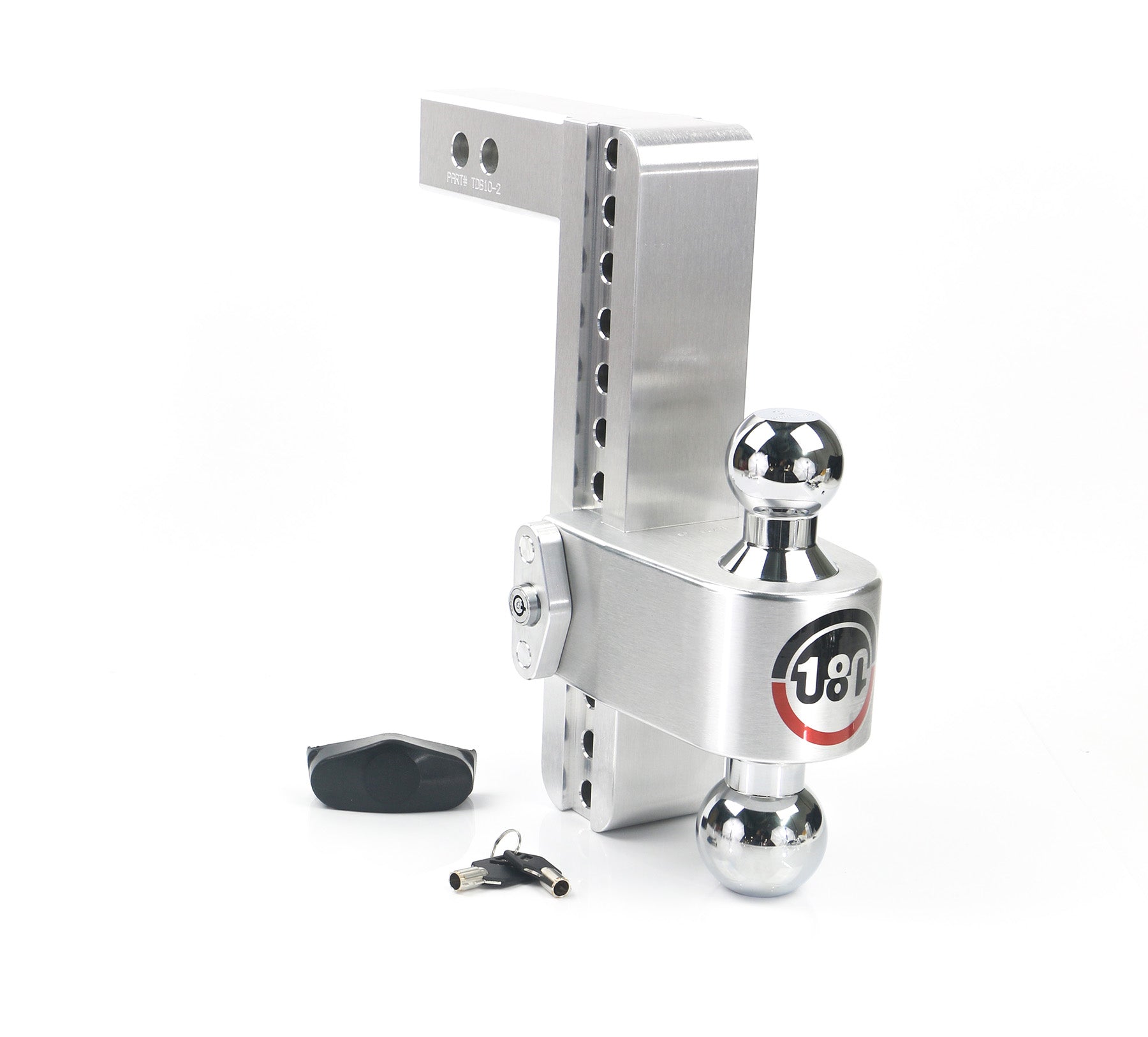 Weigh Safe Turnover Ball 10" Drop Hitch With 2" Shank CTB10-2 – Milky ...