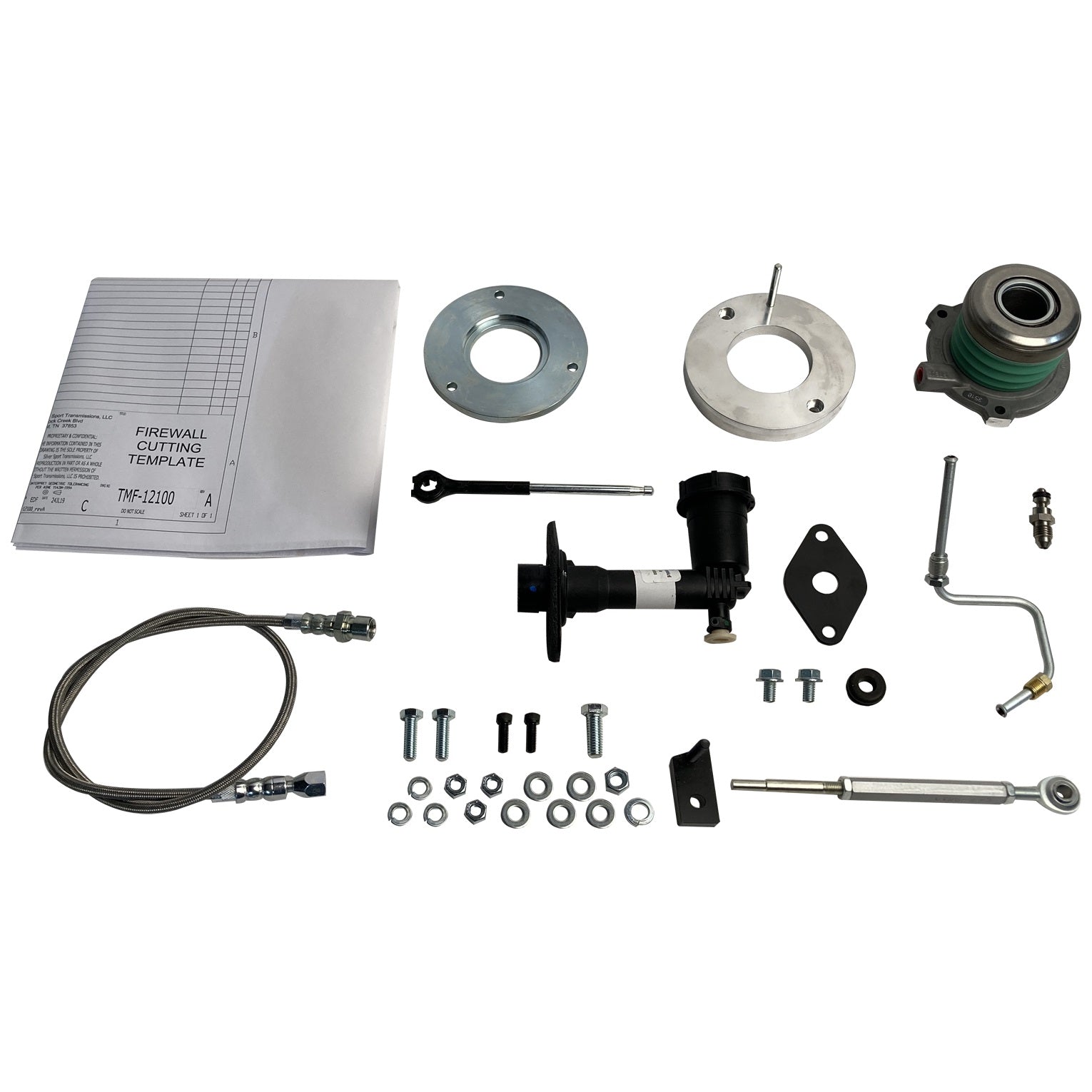 Silver Sport Transmissions Hydraulic Clutch Kit 1966 1977 Ford Bronco ...