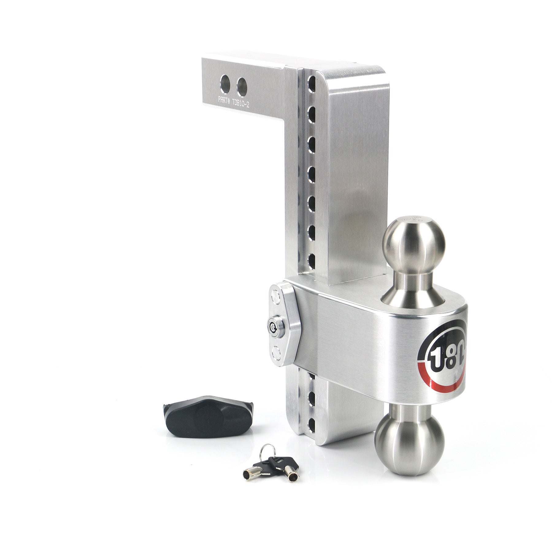 Weigh Safe Turnover Ball 10" Drop Hitch With 2" Shank LTB10-2 – Milky ...