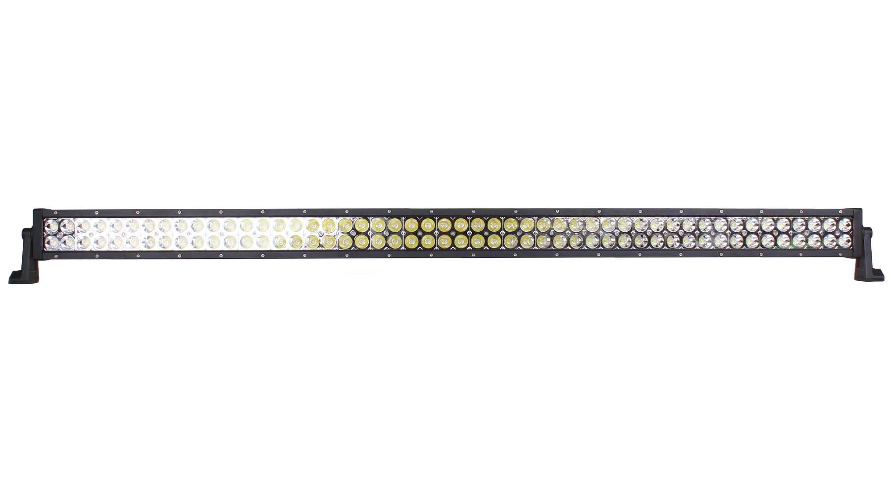 Quake LED - QUDG395 - 52 Inch LED Light Bar Dual Row 300 Watt Combo Wh ...