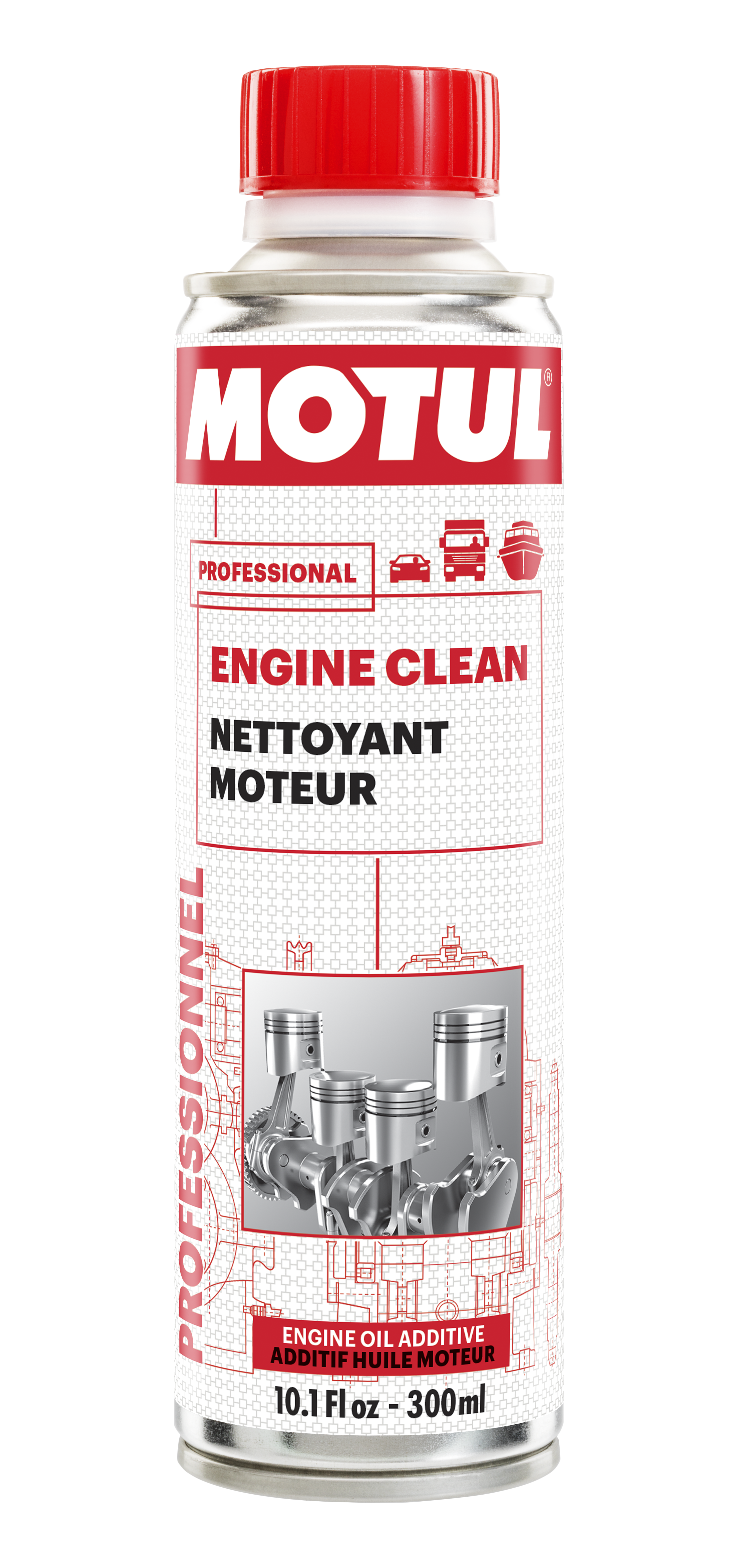 Motul ENGINE CLEAN AUTO - 0.300L - Engine Oil Flush Additive 109541 ...