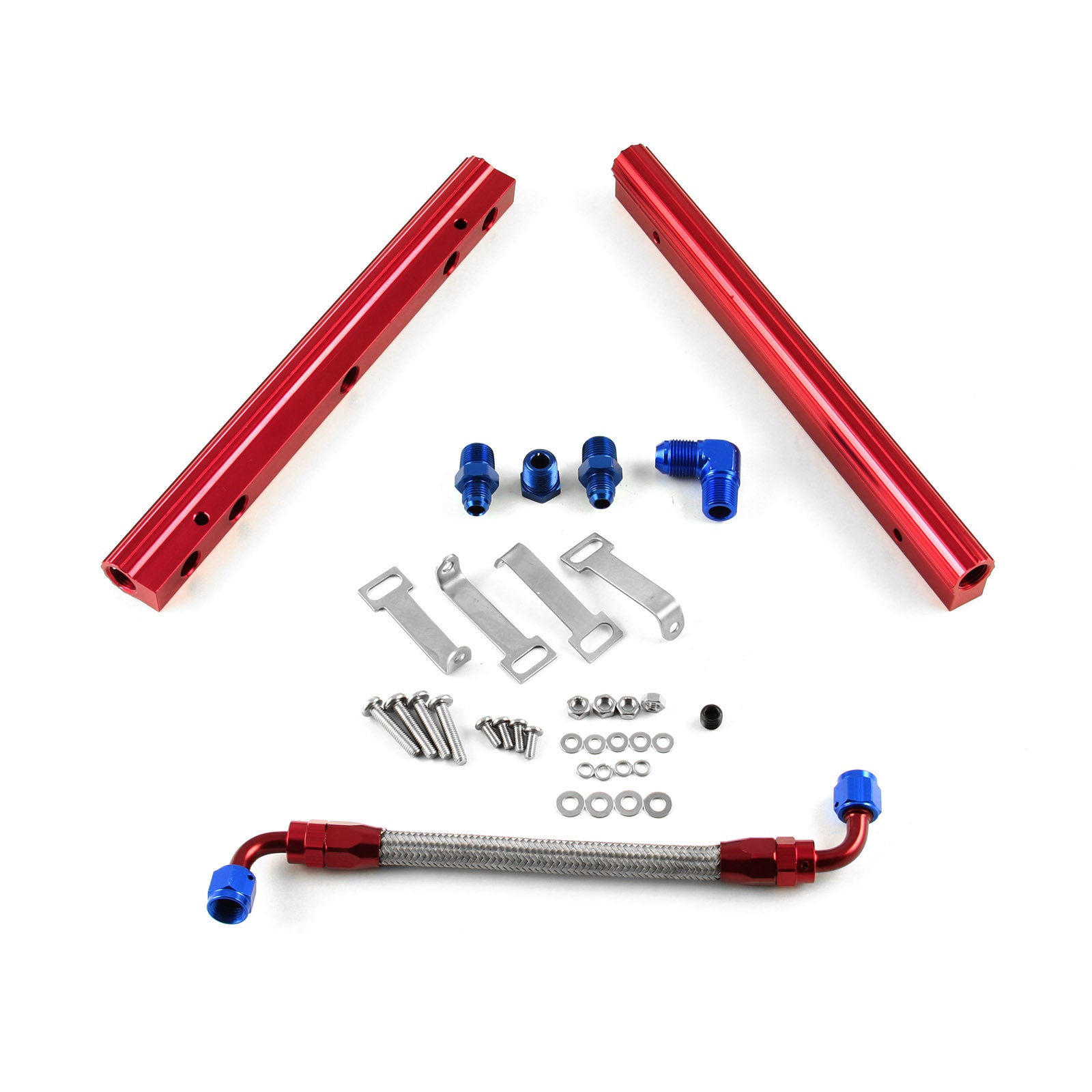 Speedmaster PCE137.1004 Fits Chevy BBC 454 Billet Aluminum Fuel Inject ...