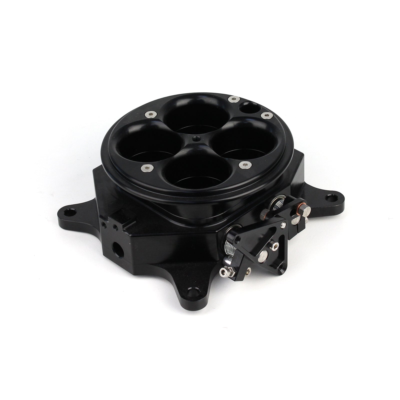 Speedmaster PCE138.1009 1200 Cfm 4 Barrel 4150 Billet Throttle Body ...