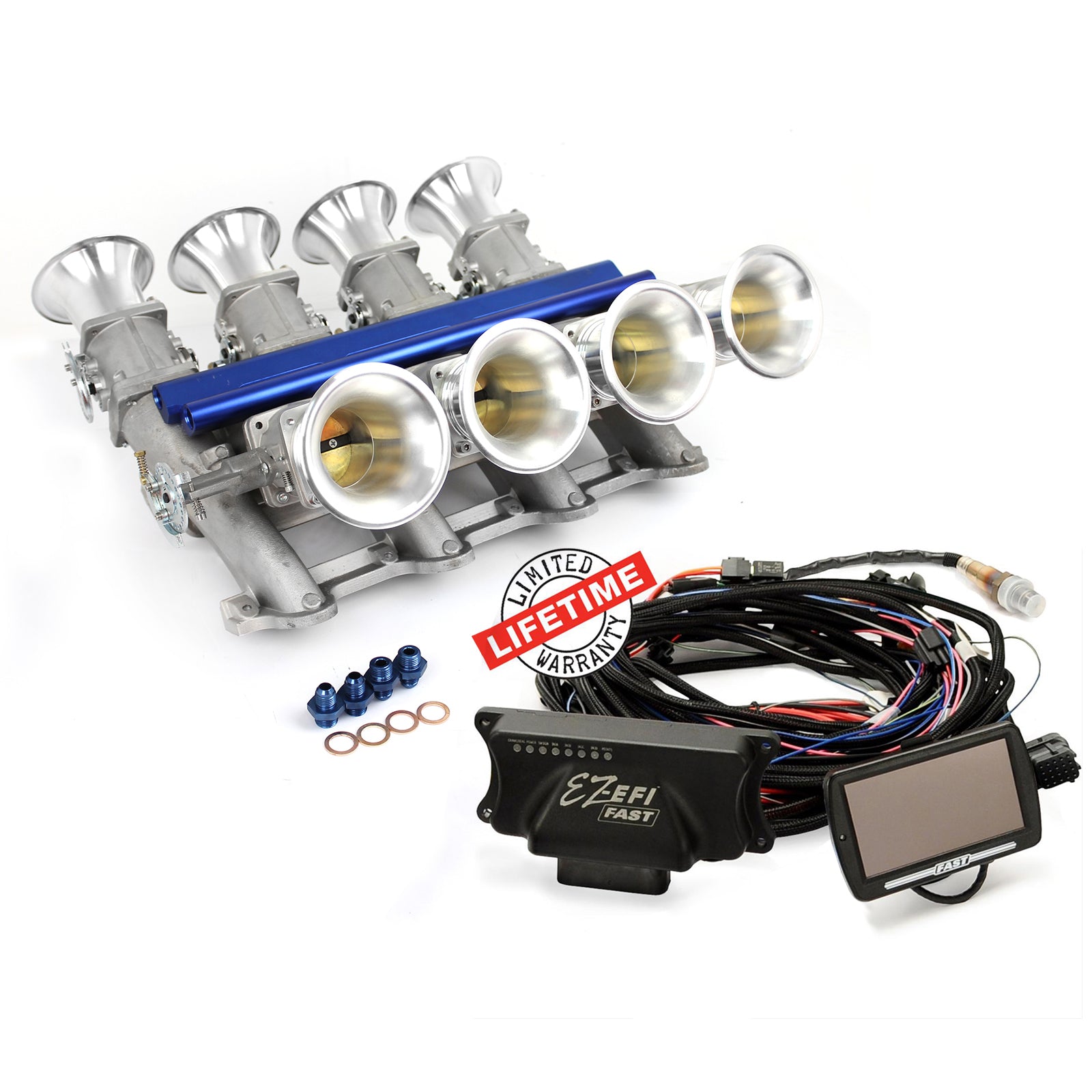 Speedmaster PCE148.1078 Fits Chevy GM LS7 EFI Manifold & FAST EZ-EFI 2 ...