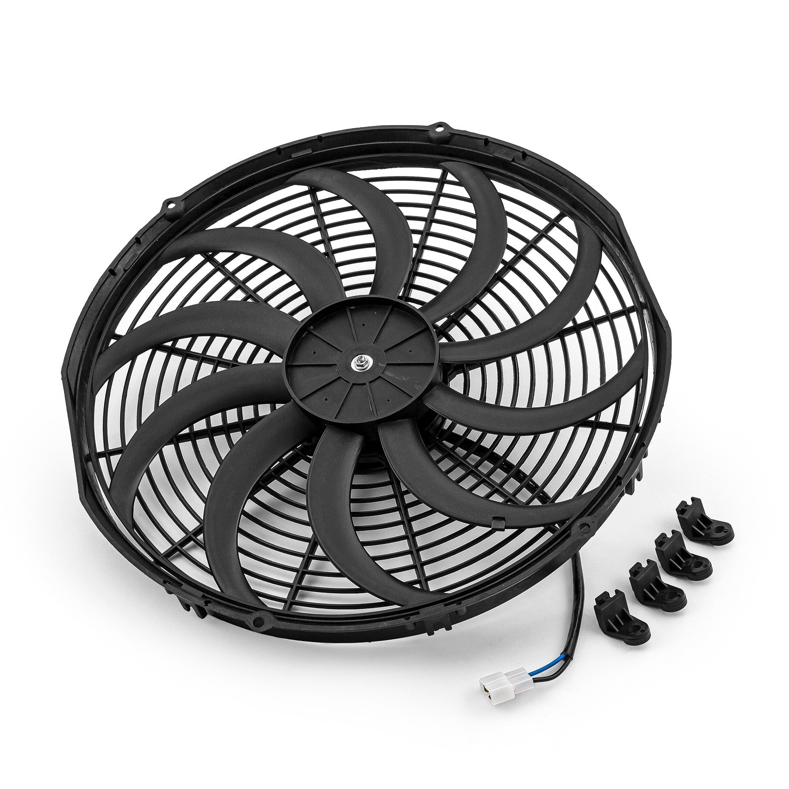 Speedmaster PCE185.1014 16" Reversable 12V 'S' Blade Radiator Electric ...