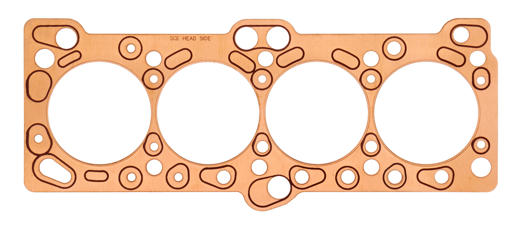 SCE Gaskets MITSUBISHI 4G63 2.0L BIG BORE 3.437 X .050 ICS TITAN COPPE ...