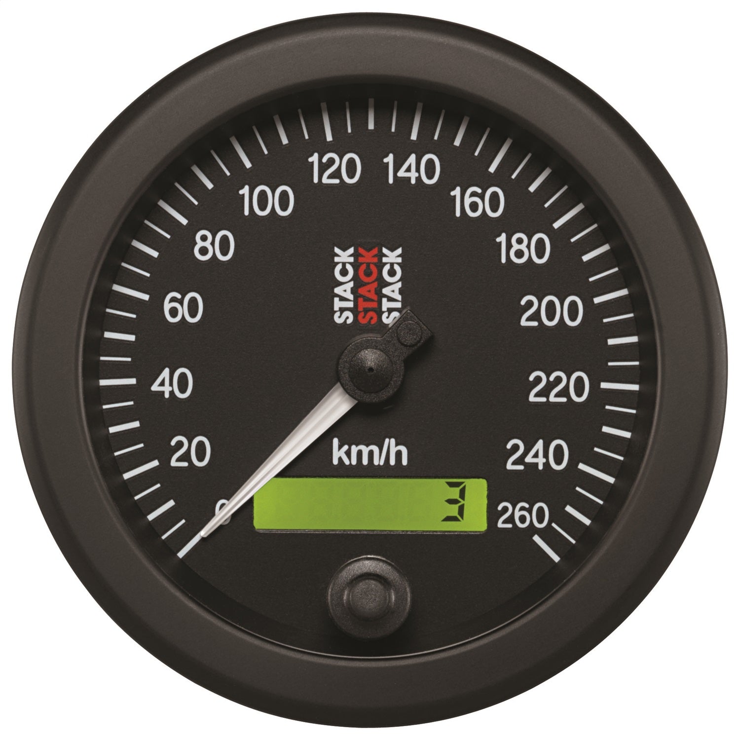 Stack 88MM SPEEDOMETER 0-260 KM/H STACK BLK ST3802 – Milky Motorsports