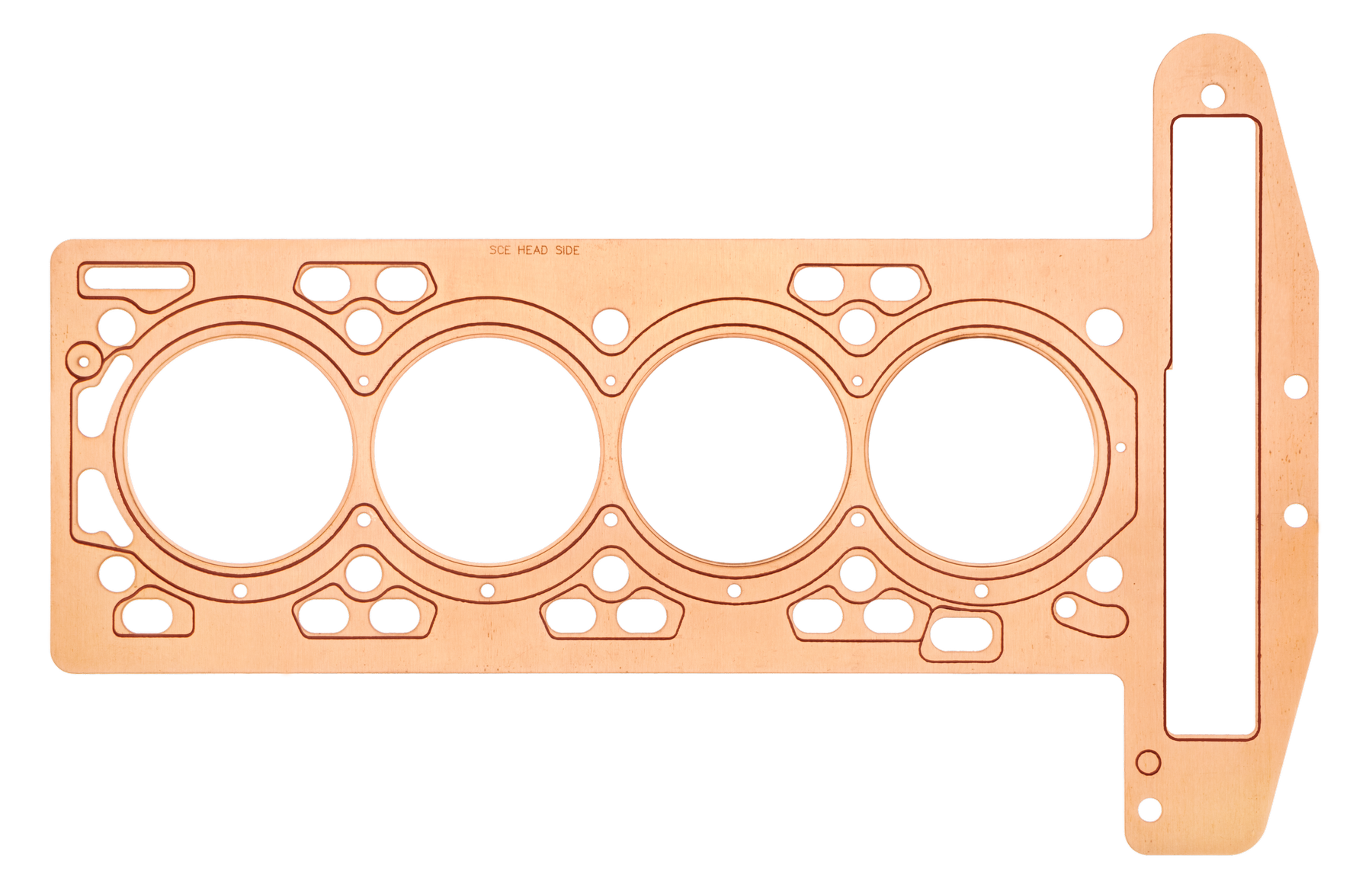 SCE Gaskets GM ECOTEC 2.2-2.4L 3.500 X .050 TITAN COPPER HD GSKT T9224 ...