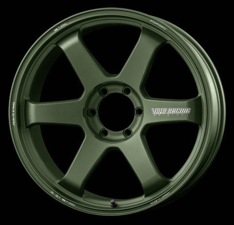 Volk TE37 ULTRA LARGE PCD M-SPEC 22x9.0 MATTE DARK GREEN (MG) Wheel ...