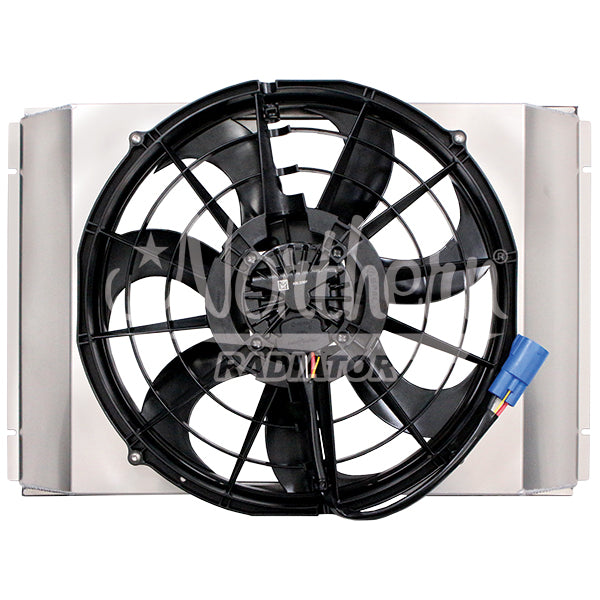 Northern Radiator Single Electric Brushless Fan Shroud Kit Z40140 ...