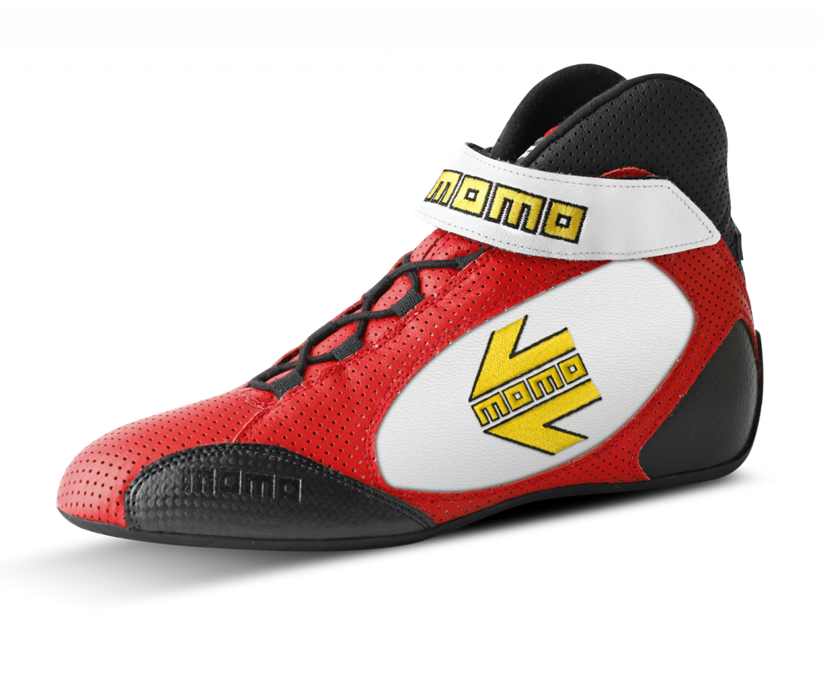 MOMO GT Pro Racing Shoe Red/White Size 42 R576 R42 – Milky Motorsports