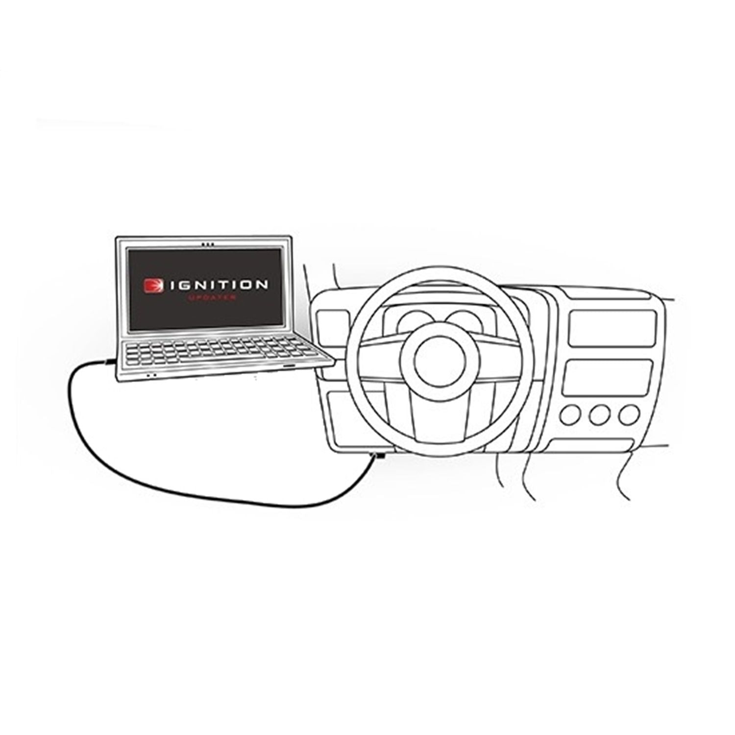 DiabloSport Pulsar OBD-II Port To USB Update Cable 98105 – Milky ...