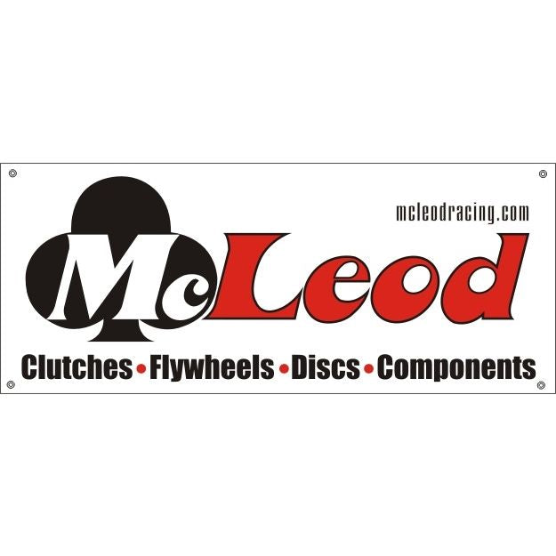 McLeod Racing Banner 36 X 72 With Grommets 1510 – Milky Motorsports