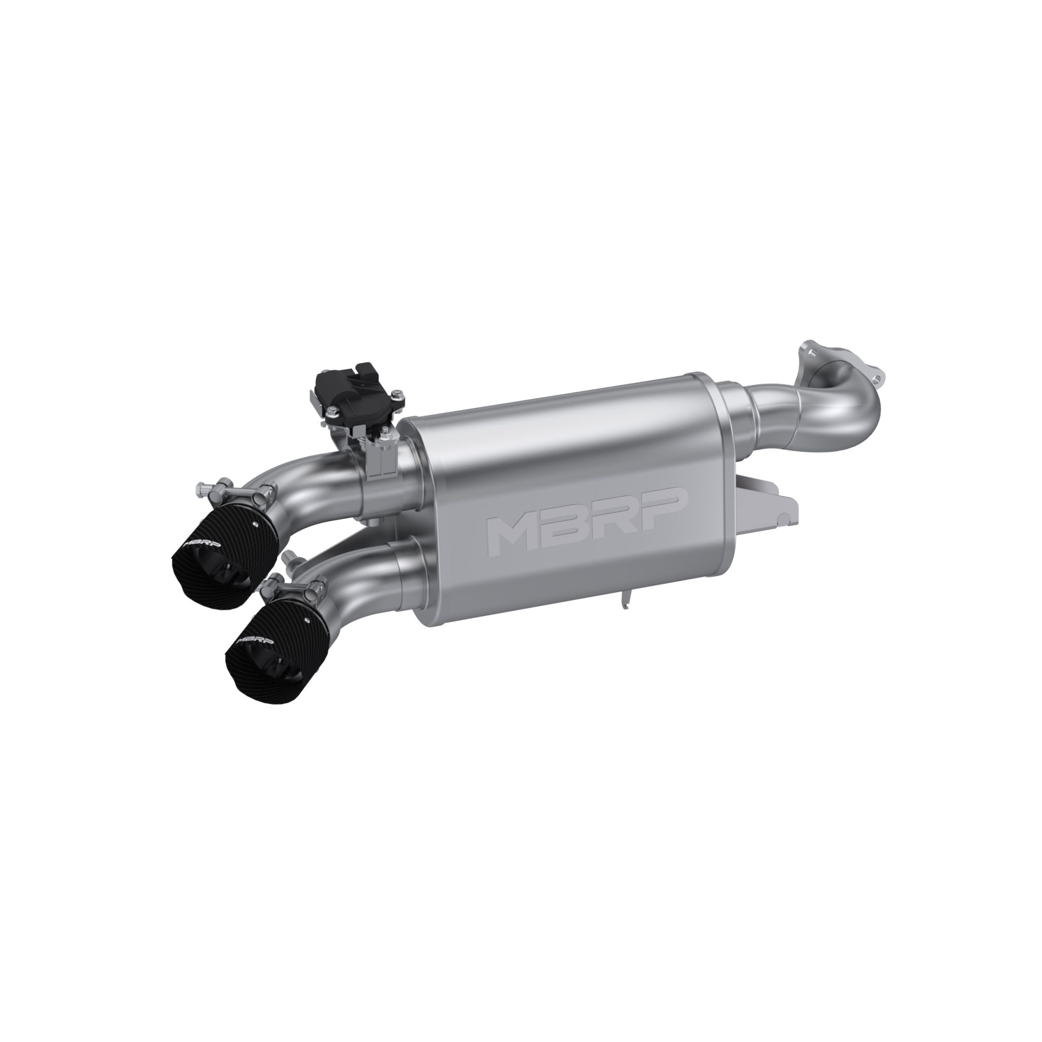 MBRP Exhaust Polaris Active Dual Outlet Slip-on Muffler. AT-9524AS ...