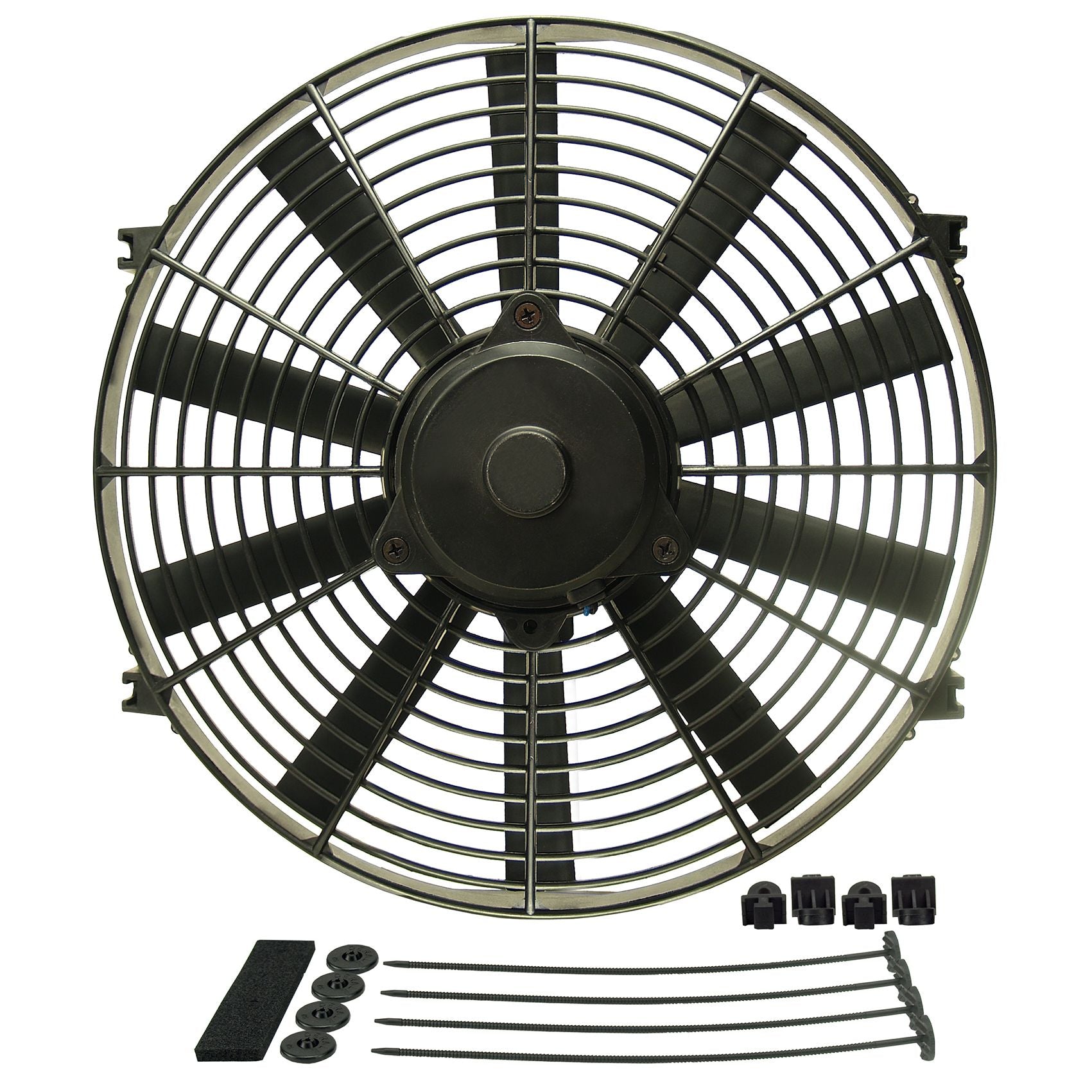 Derale 14" Dyno-Cool Straight Blade Electric Fan 16914 – Milky Motorsports